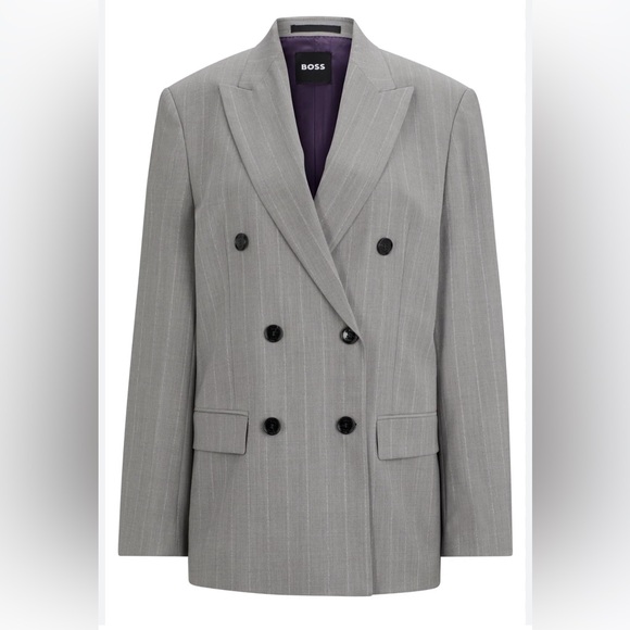 Boss | Jackets & Coats | Boss Naomi X Boss Oversizedfit Jacket In ...